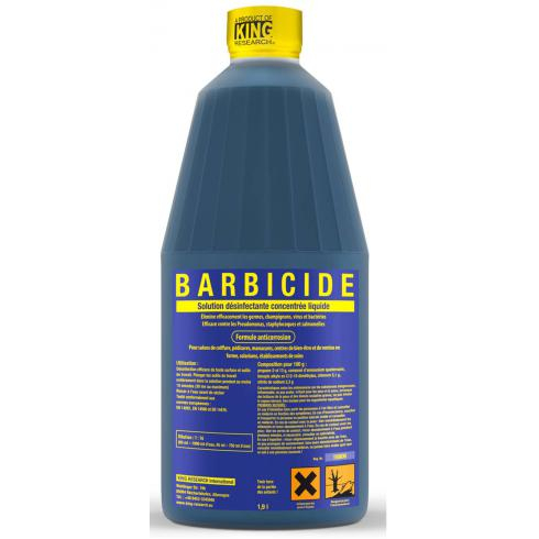 NOVICIDE / BARBICIDE SOLUTION DESINFECTANTE CONCENTREE P/BOCAL 2 Lit ...